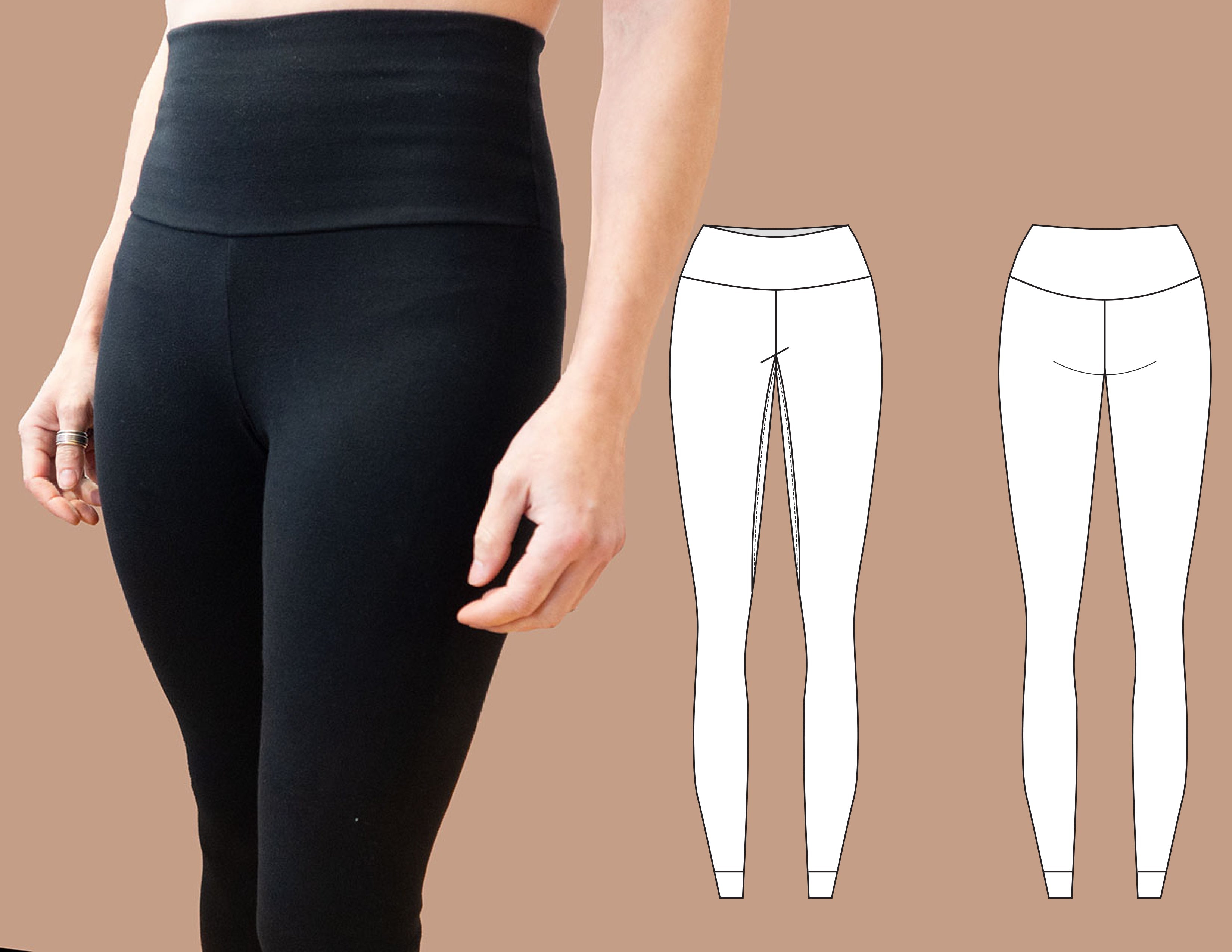 Step by Step_Sewing the Classic Leggings – Dampkring Designs Inc.